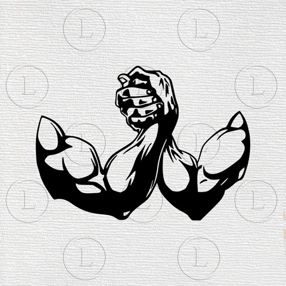 Arm Wrestling Svg-arm Wrestling Vector Graphics-arm Wrestling | Etsy Canada