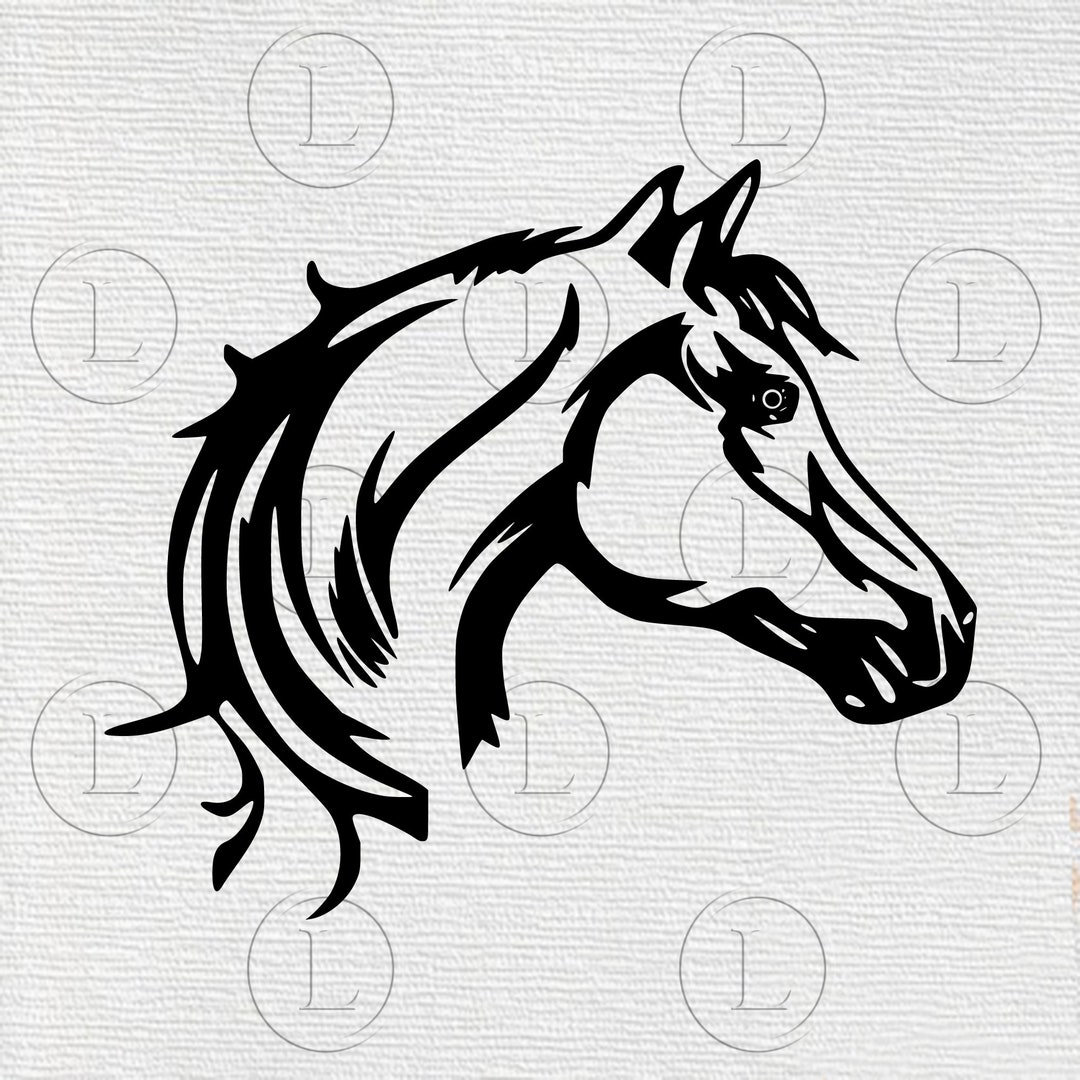 Horse Svg-horse Vector Graphics - Horse Animal Clip Art- Horse ...
