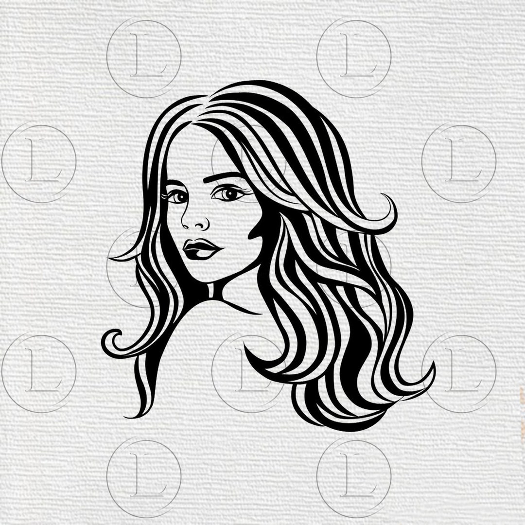 Beautiful Woman Svg File Woman Svg Beautiful Woman - Etsy