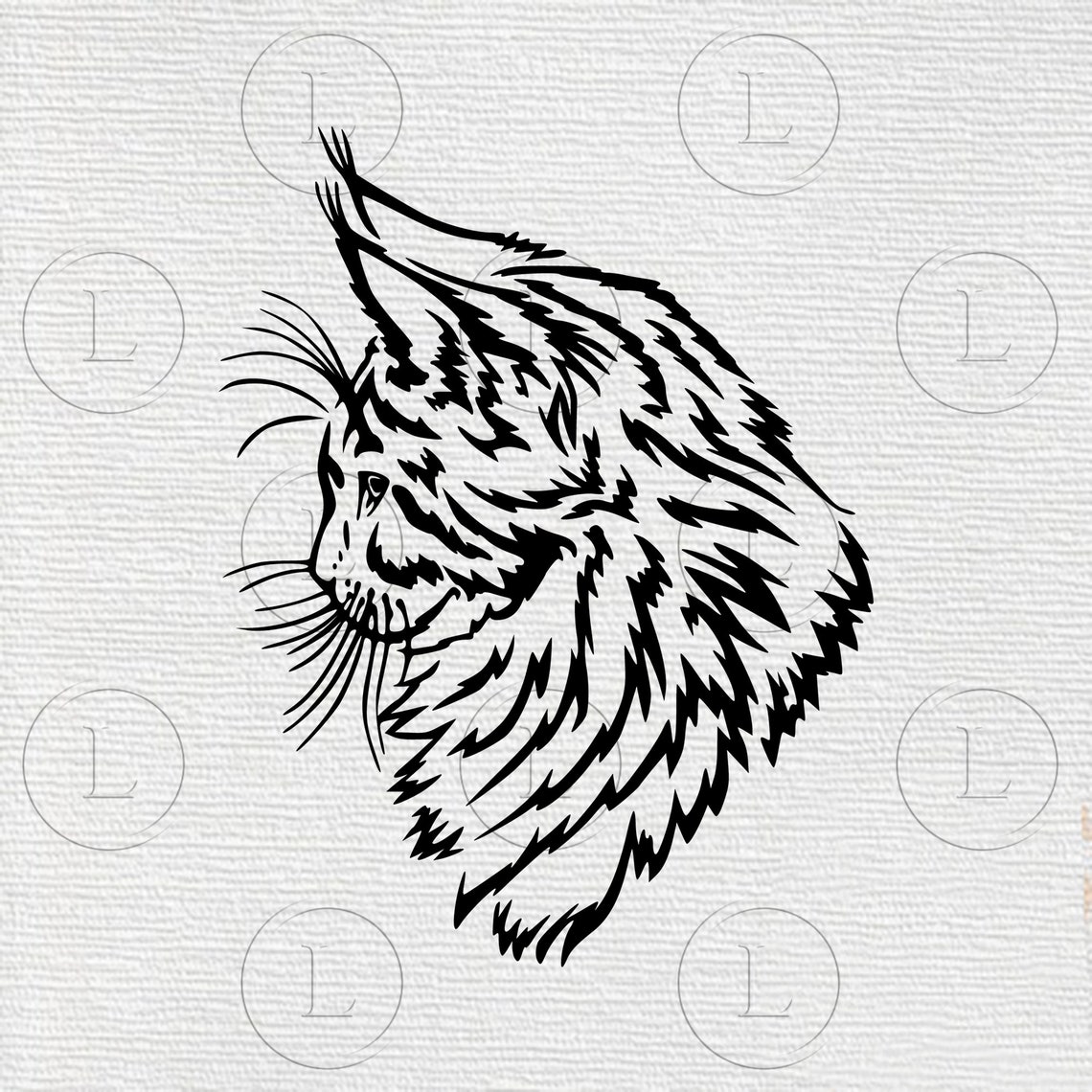 Cat Face Svg Cat Vector Graphics-cat Animal Clip Art Cat | Etsy