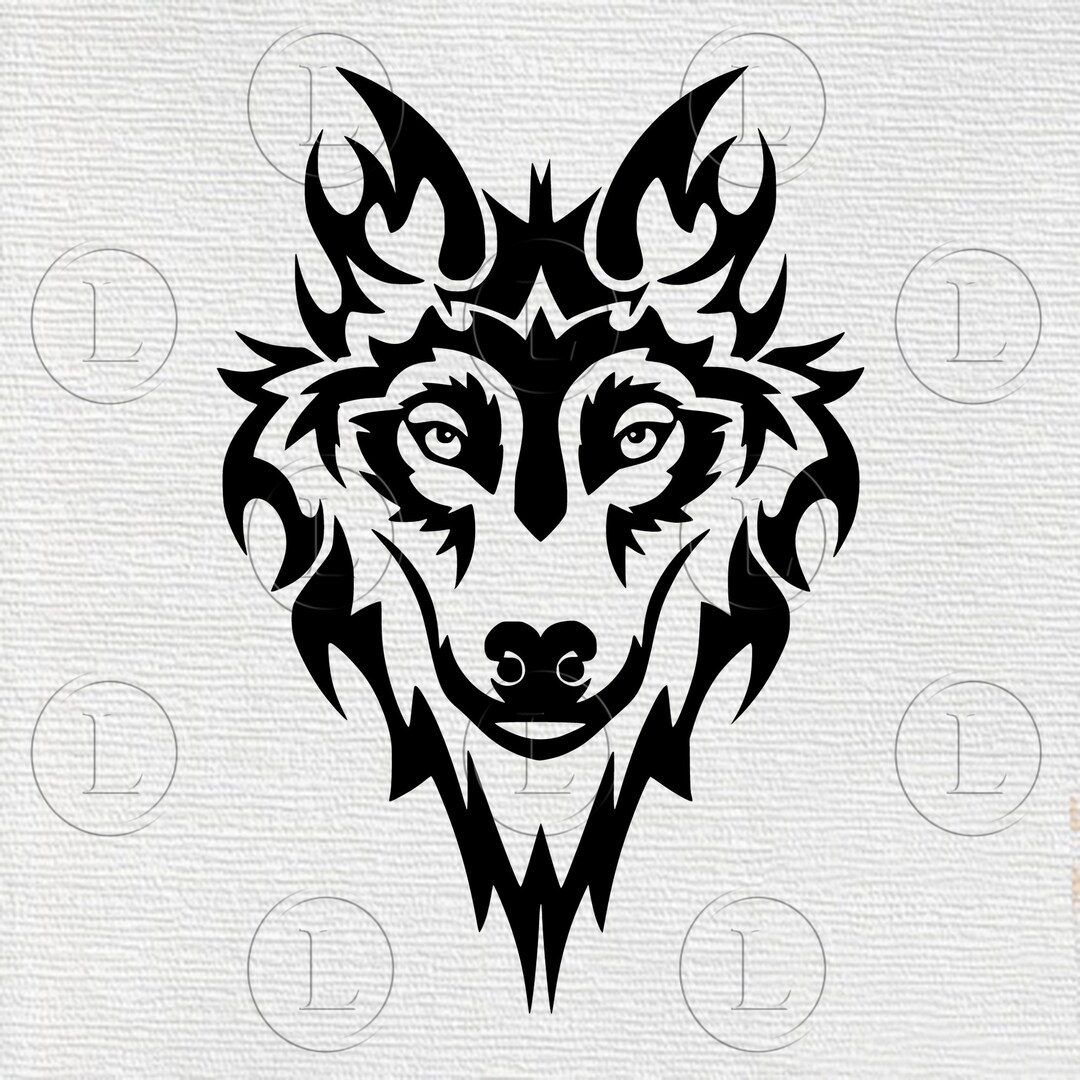 Wolf Svg -wolf Svg Vector Graphics- Wolf Animal Clip Art- Wolf Svg for ...