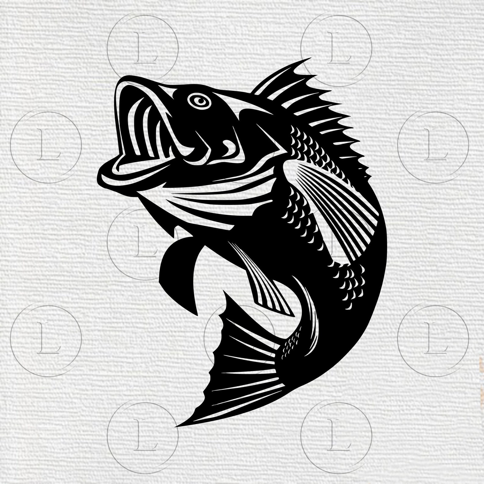Pescado svg-Fish dibujo png- fish svg para cricut- silueta de pescado ...