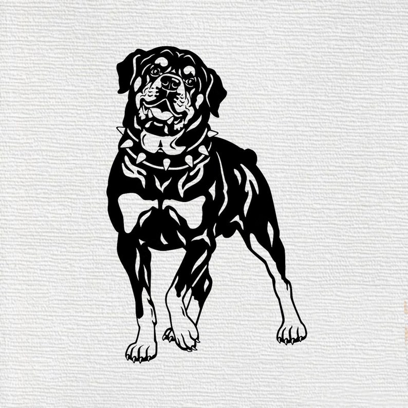 Dog Rottweiler Svg Dog Svg File Rottweiler Animals - Etsy