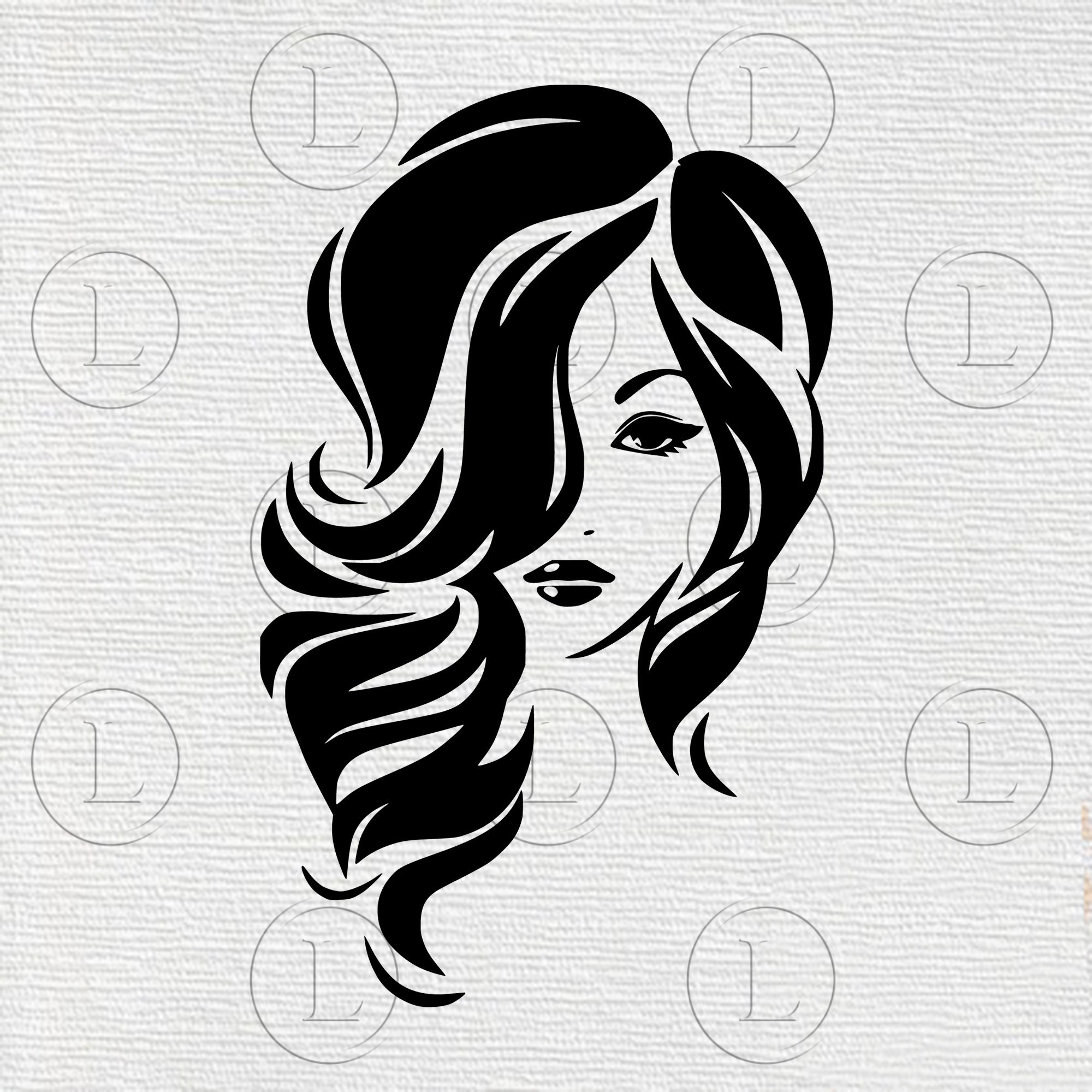 Hair Salon Svg File Woman Svg Beautiful Woman Beautiful - Etsy UK