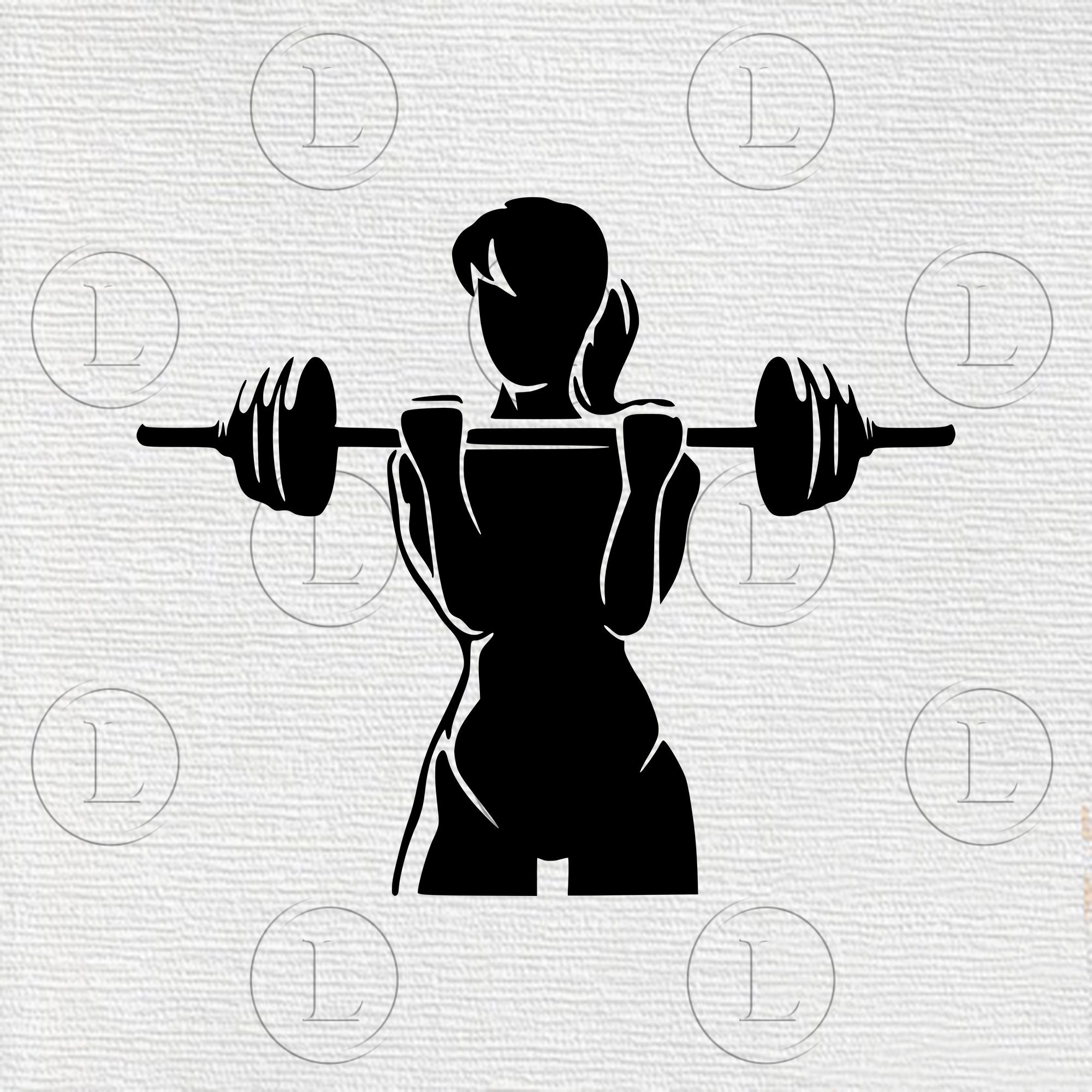 Fitness Girl Svg Fitness Girl Svg File-fitness Girl With | Etsy