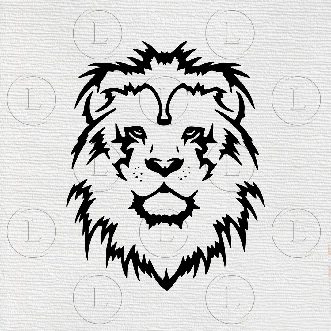 Lion SVG - King of the Jungle Eps- Lion Animal - Lion Tattoo -lion Png ...