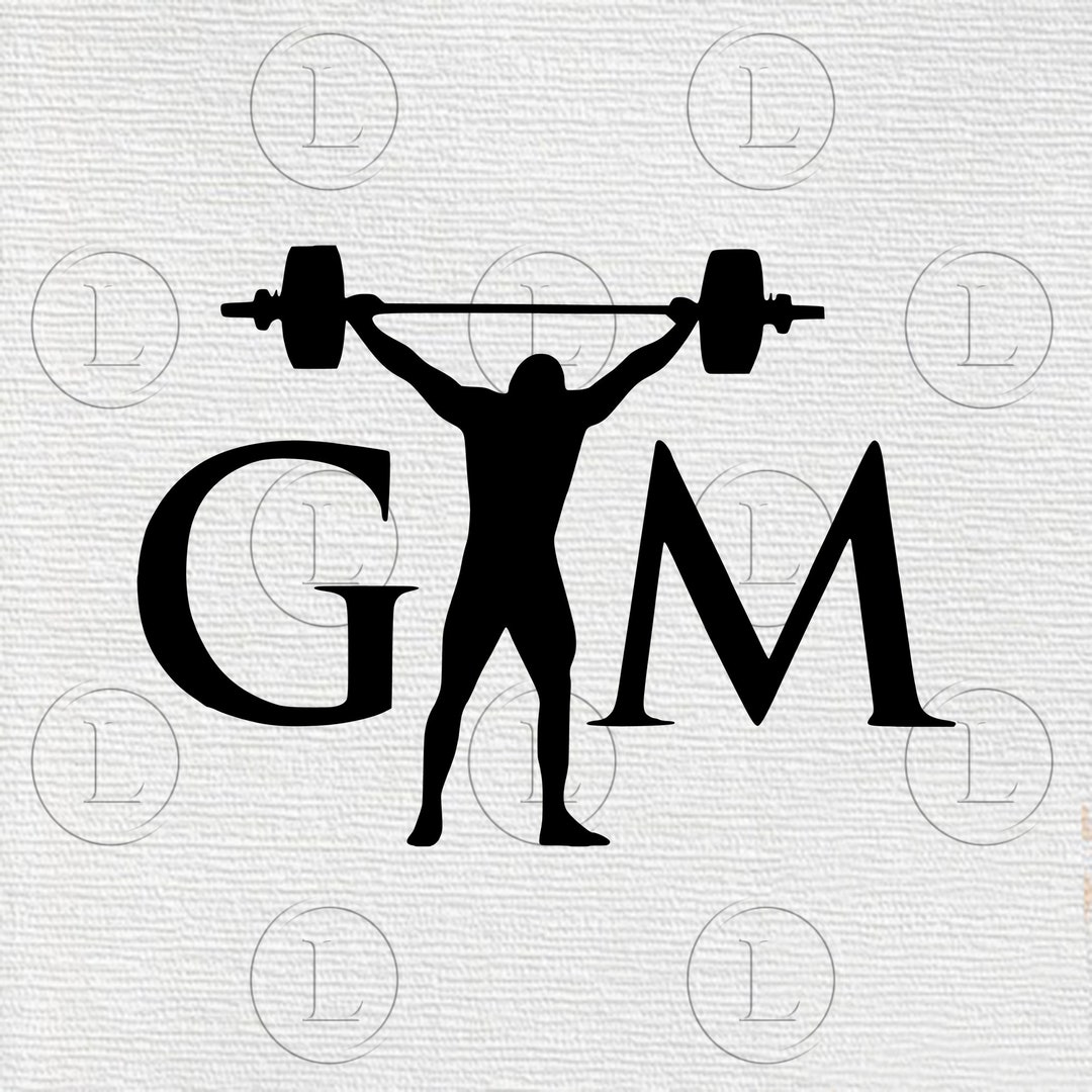 Weightlifter Svg-barbell Svg-weightlifter Silhouette -weightlifter ...