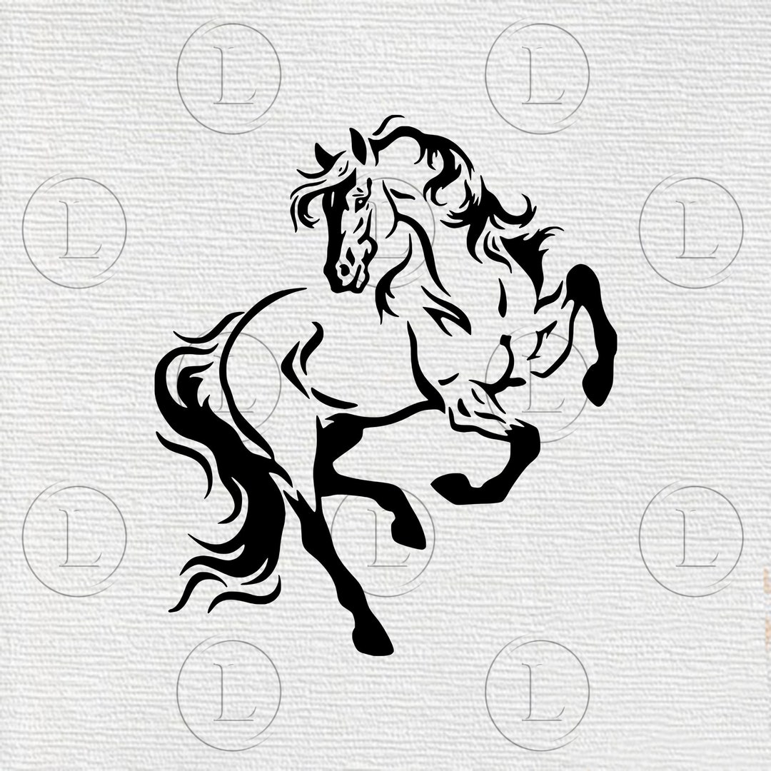 Horse Svg-horse Vector Graphics Horse Animal Clip Art Horse Silhouette ...