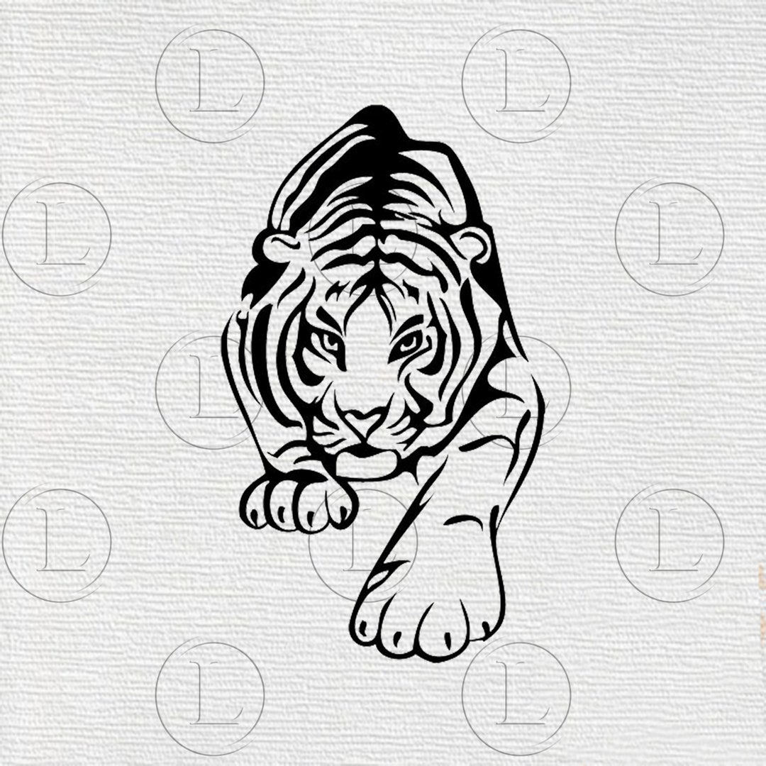 Tiger Svg File - Tiger Svg - Tiger Animals -tiger - Animals Clip Art ...