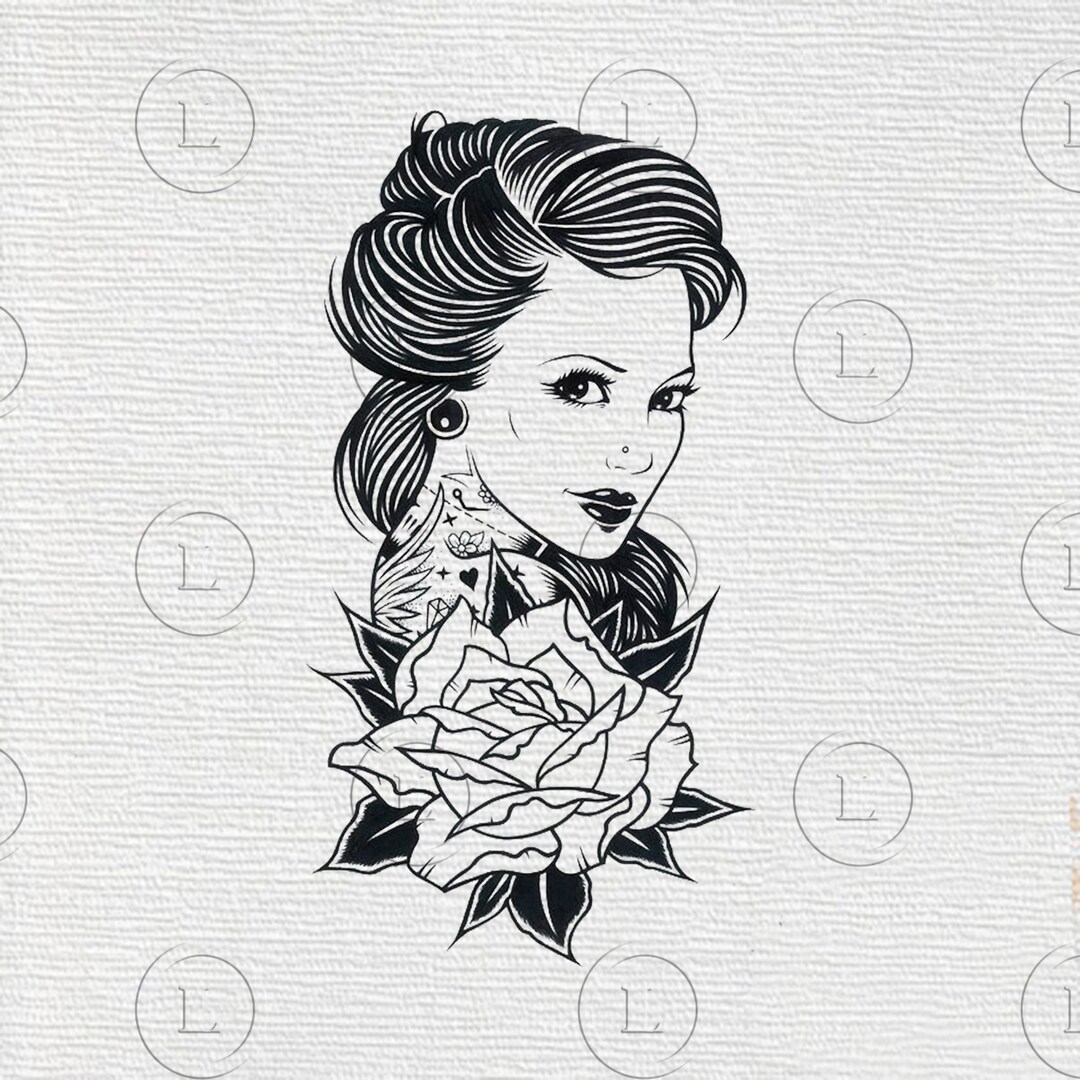 Beautiful Woman Svg File Woman Svg Beautiful Woman Beautiful Woman Clip ...