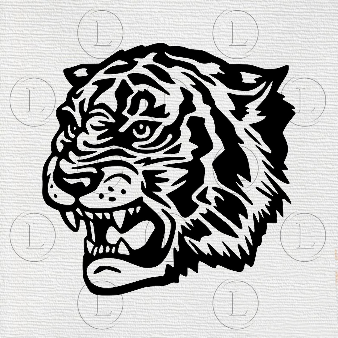 Tiger Svg File - Tiger Svg - Tiger Animals -tiger - Animals Clip Art ...