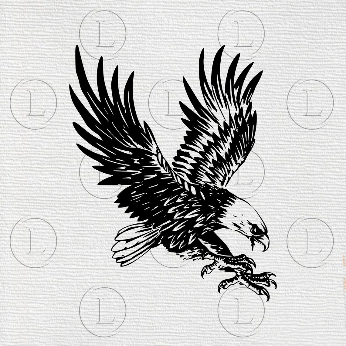 Eagle Svg Eagle Vector Graphics Eagle Drawing Svg Eagle | Etsy