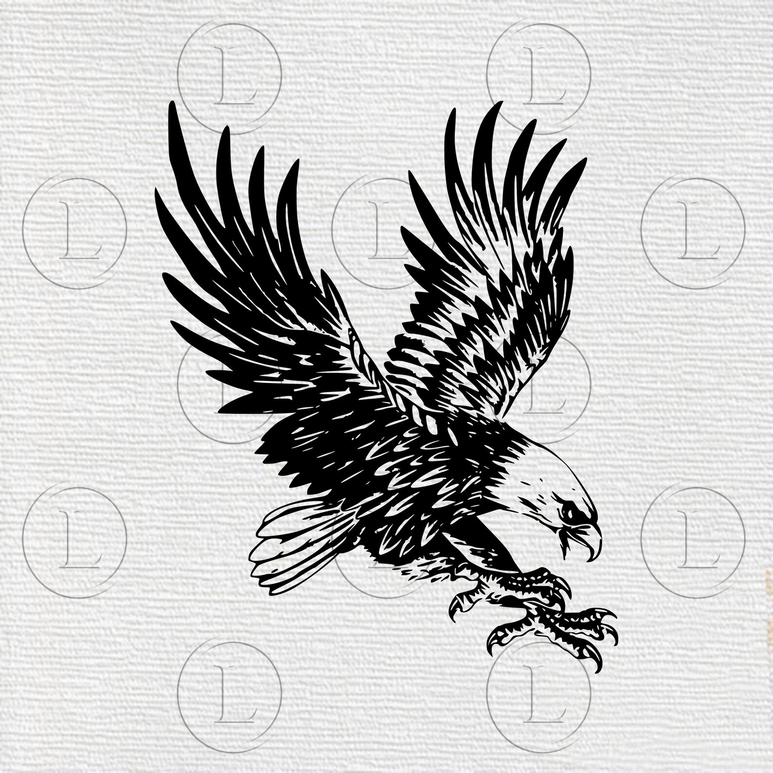 Eagle Svg Eagle Vector Graphics Eagle Drawing Svg Eagle | Etsy