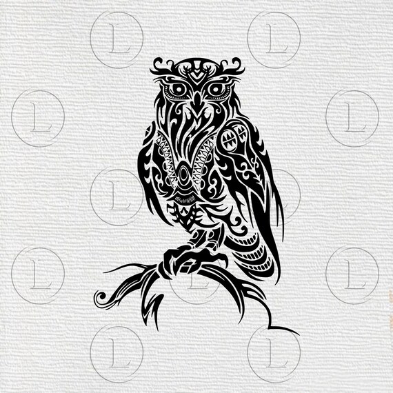 Owl Svg Owl Vector Graphics Bird Svg Owl Drawing Svg Owl | Etsy