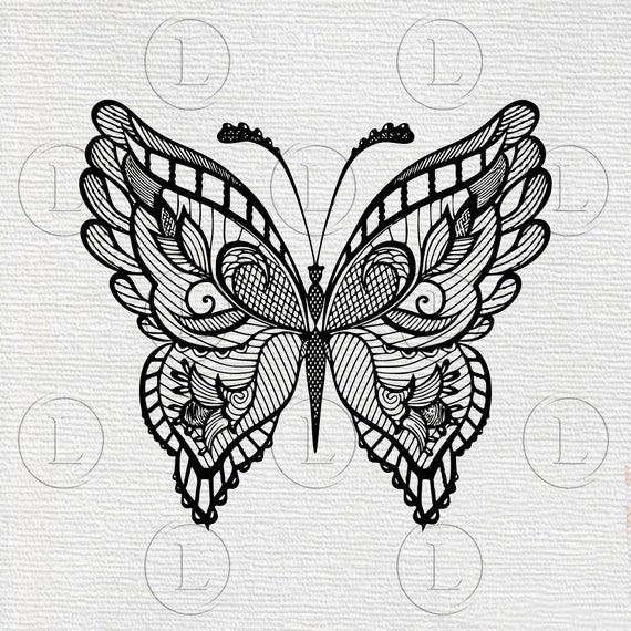 Butterfly Svg-butterfly Vector Graphics-butterfly - Etsy