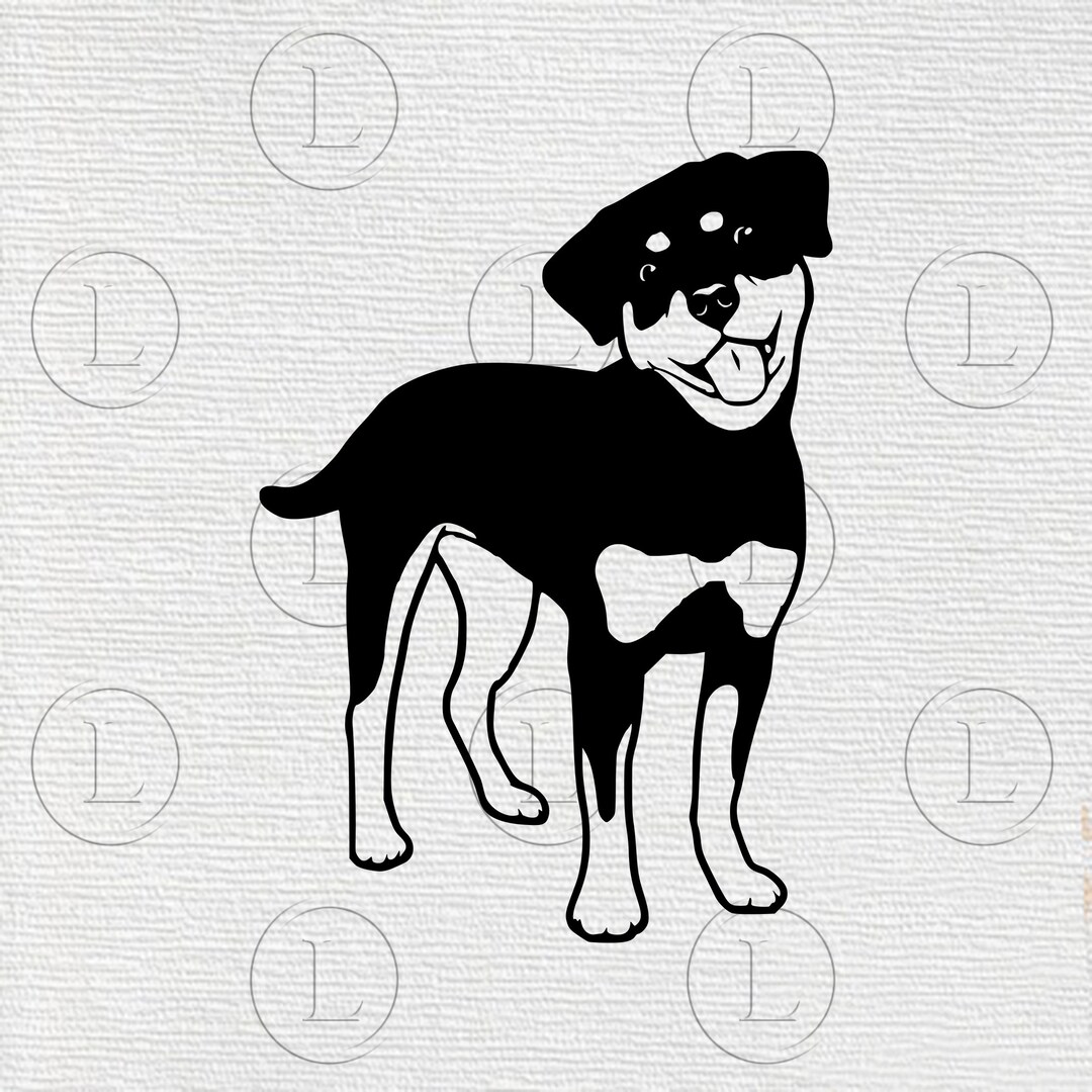 Rottweiler Svg- Dog- Svg File - Rottweiler Animals - Animals Clip Art ...