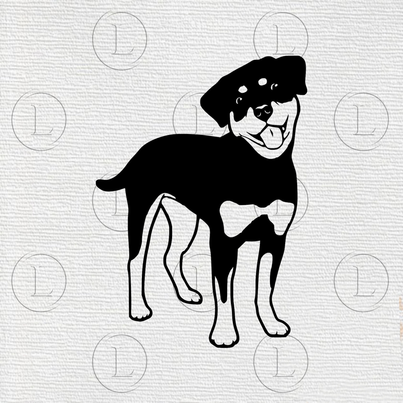 Rottweiler Svg Dog Svg File Rottweiler Animals Animals - Etsy