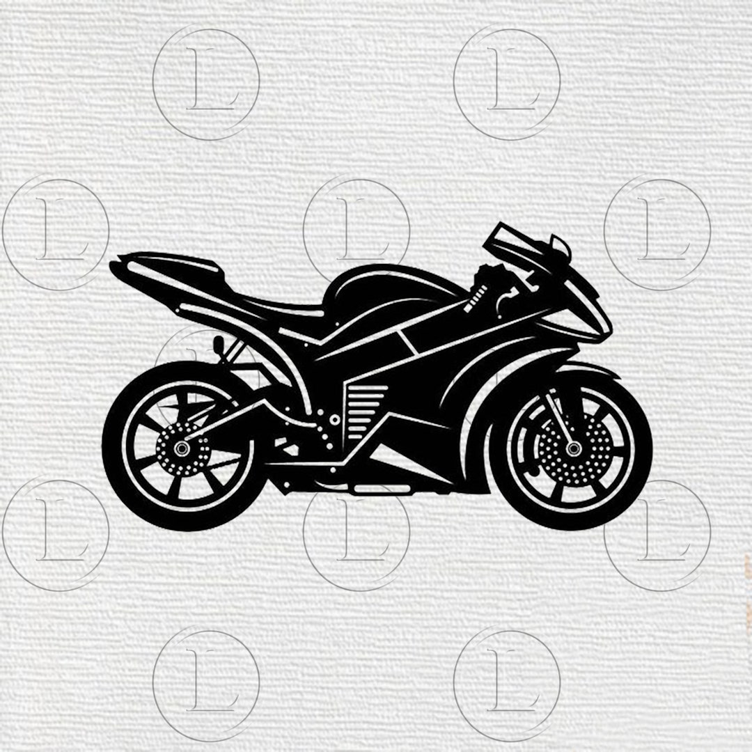 Motorcycle Svg-motorcycles Vector Grapgics-motorcycle Drawing -bike Svg ...