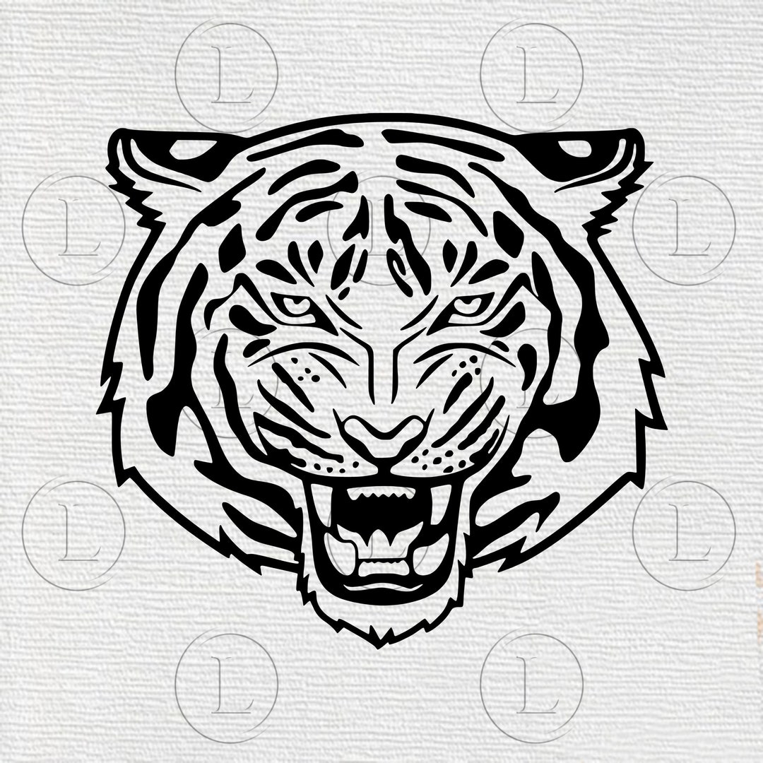 Tiger Svg File Tiger Svg Tiger Animals tiger Animals - Etsy