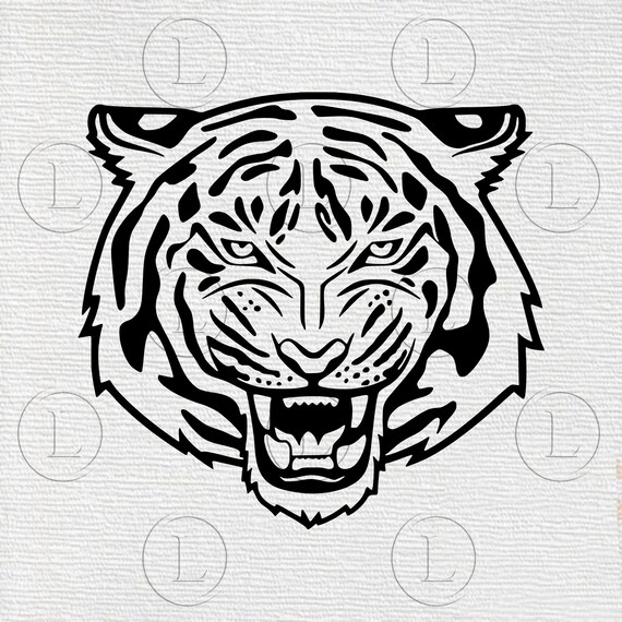 Tiger Svg File Tiger Svg Tiger Animals tiger Animals | Etsy