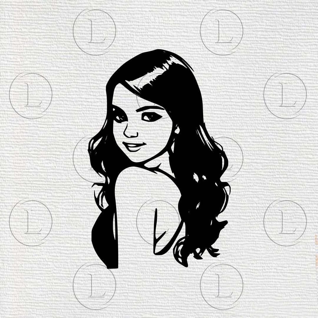 Beautiful Woman Svg File Woman Svg Beautiful Woman Etsy