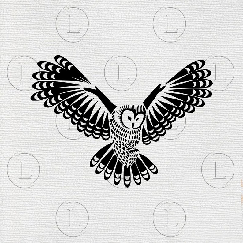 Owl Svg Owl Vector Graphics Bird Svg Owl Drawing Svg Owl - Etsy