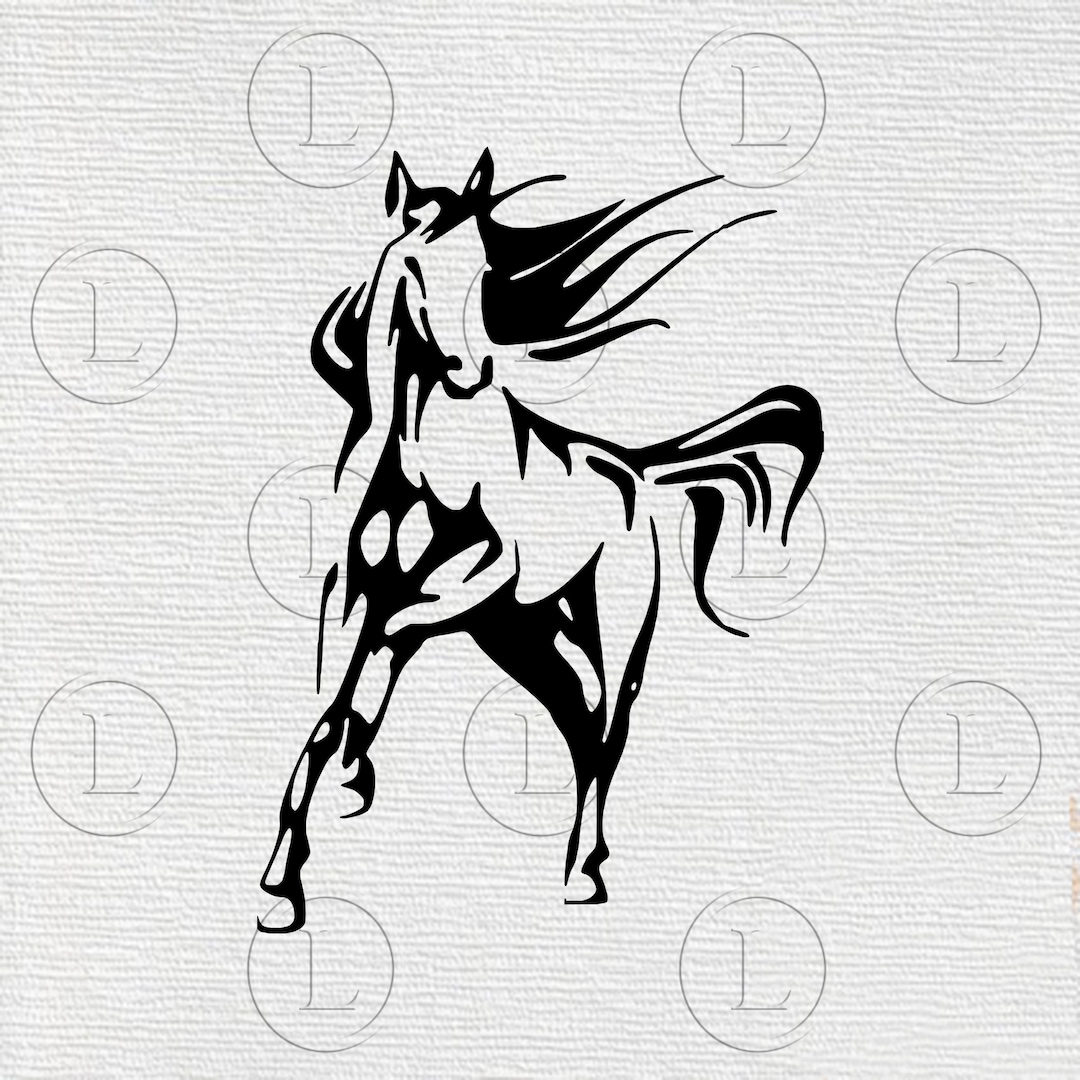 Horse Svg-horse Vector Graphics Horse Animal Clip Art Horse - Etsy