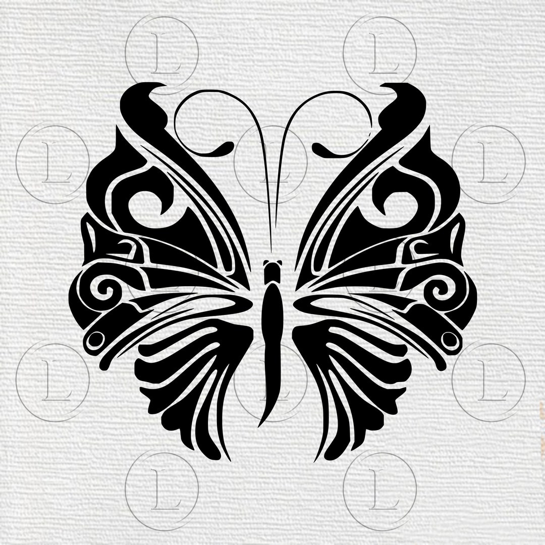 Butterfly Svg-butterfly Vector Graphics-butterfly Silhouette-butterfly ...