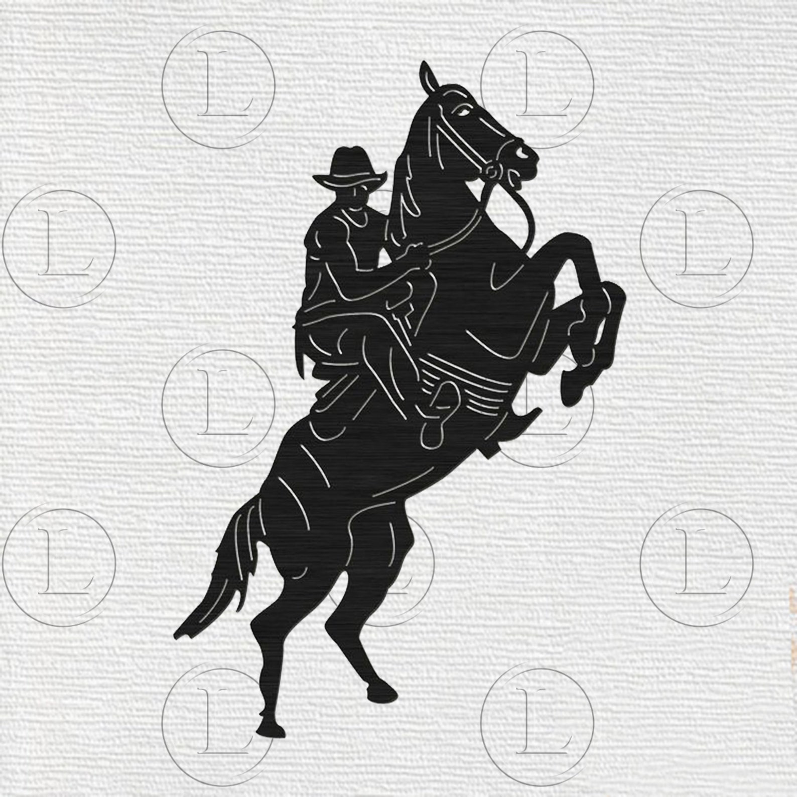 Western Cowboy Riding Horse Svg-western Cowboy Png-western - Etsy
