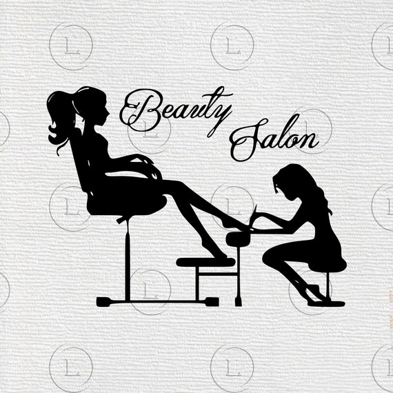 Beauty Salon Svg File Woman Svg Beautiful Woman - Etsy