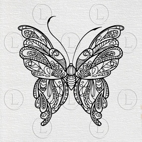 Butterfly Svg-butterfly Vector Graphics-butterfly - Etsy