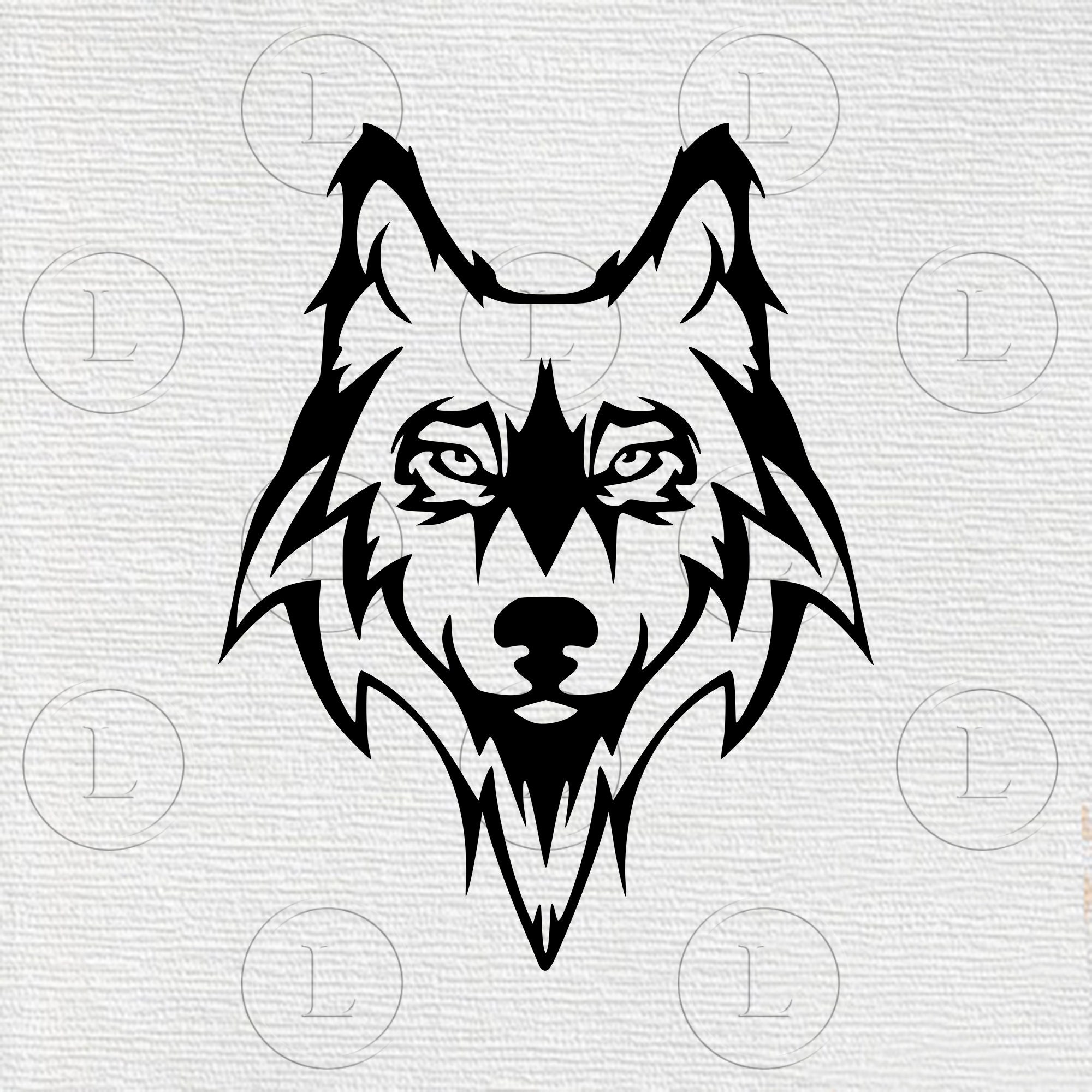 Lobo svg Lobo svg gráficos vectoriales Lobo animal clip art | Etsy