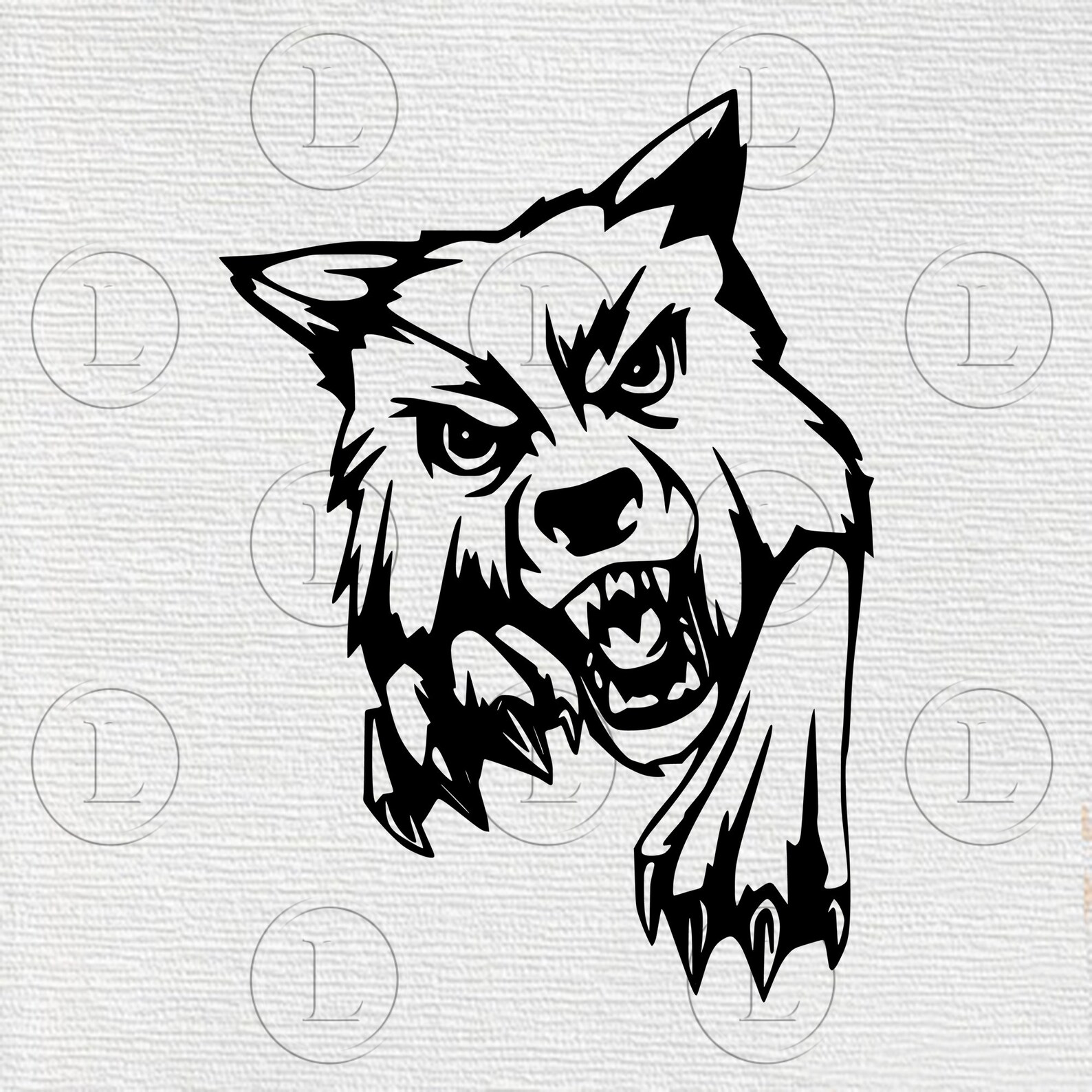 Lobo svg Lobo svg gráficos vectoriales Lobo animal clip art Lobo svg ...
