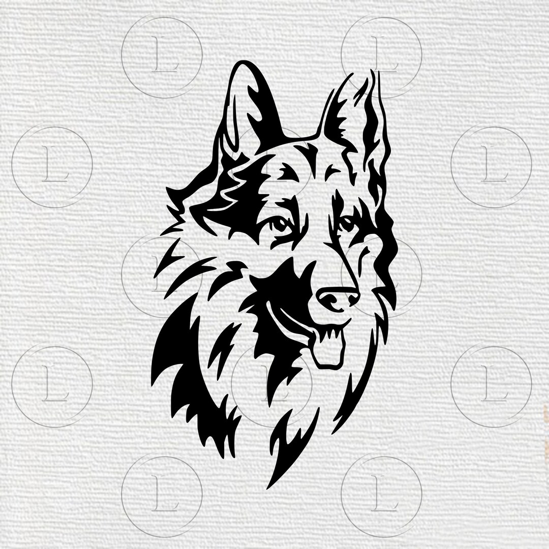 Dog Svd - Dog- Svg File - Dog Animals - Animals Clip Art -dog Tattoo ...