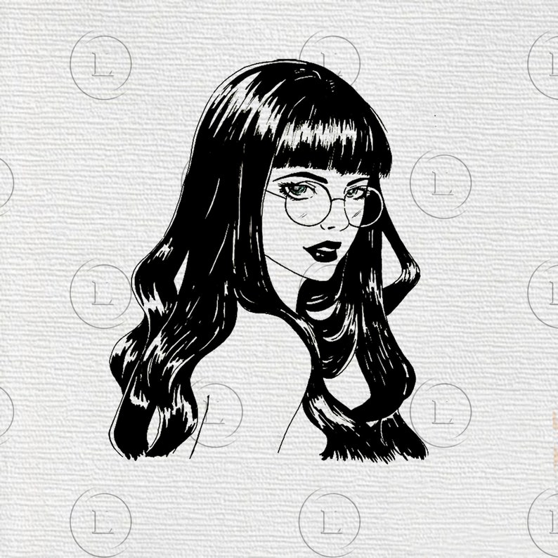 Beautiful Woman Svg File Woman Svg Beautiful Woman | Etsy