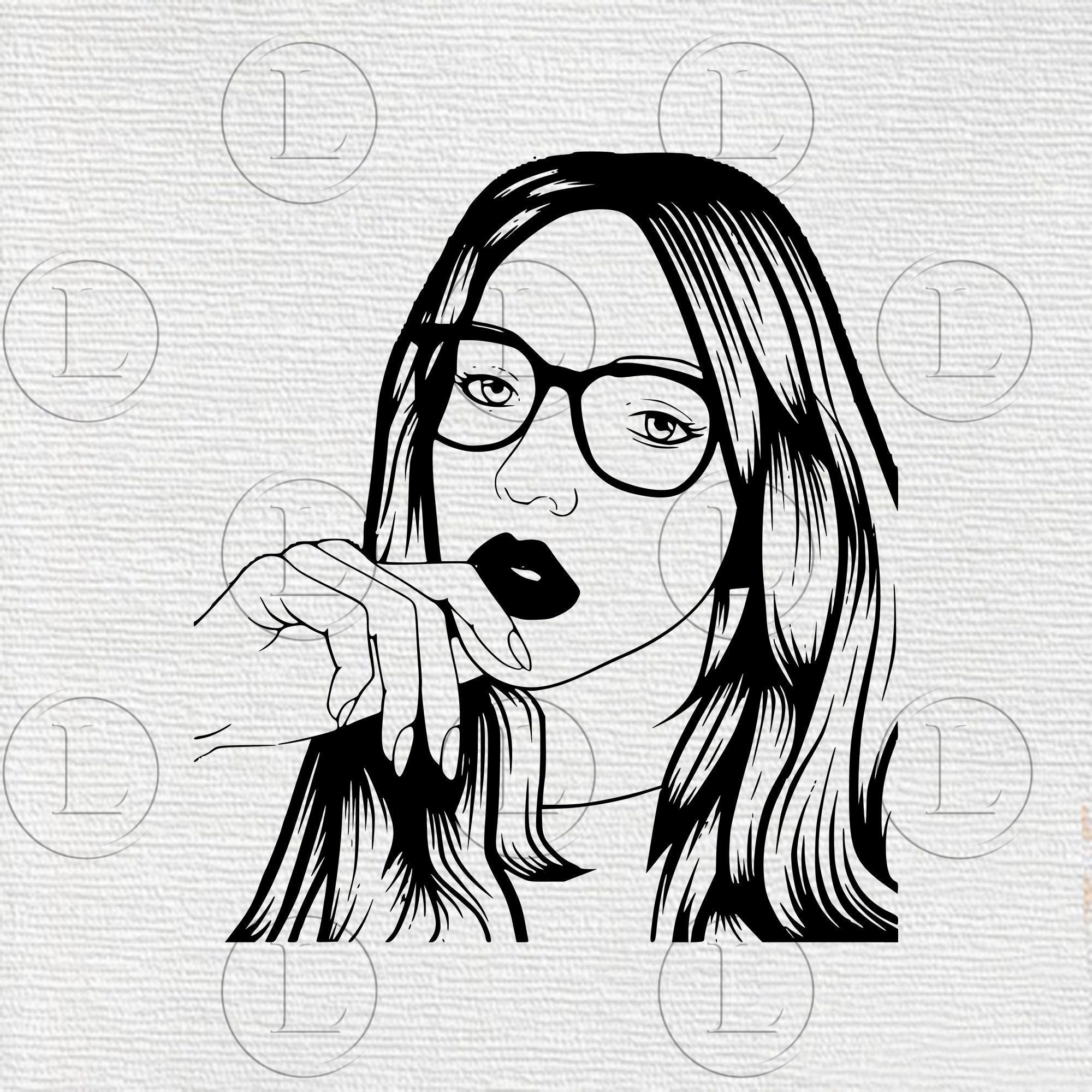 Beautiful Woman Svg File Woman Svg Beautiful Woman Beautiful Woman Clip ...