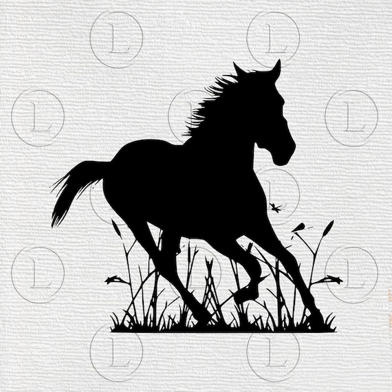 Horse Svg-horse Vector Graphics Horse Animal Clip Art Horse - Etsy