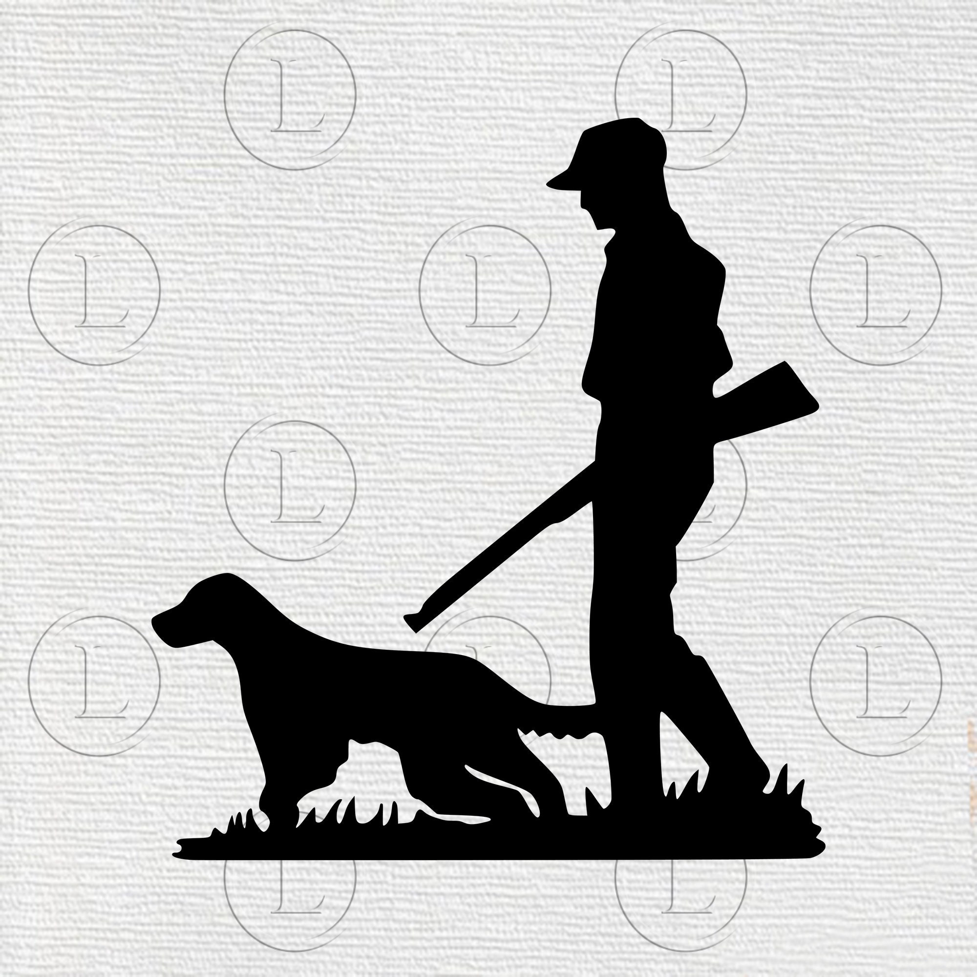 Hunting Dog Svg-hunting Dog Vector Graphics-hunting Dog Silhouette ...