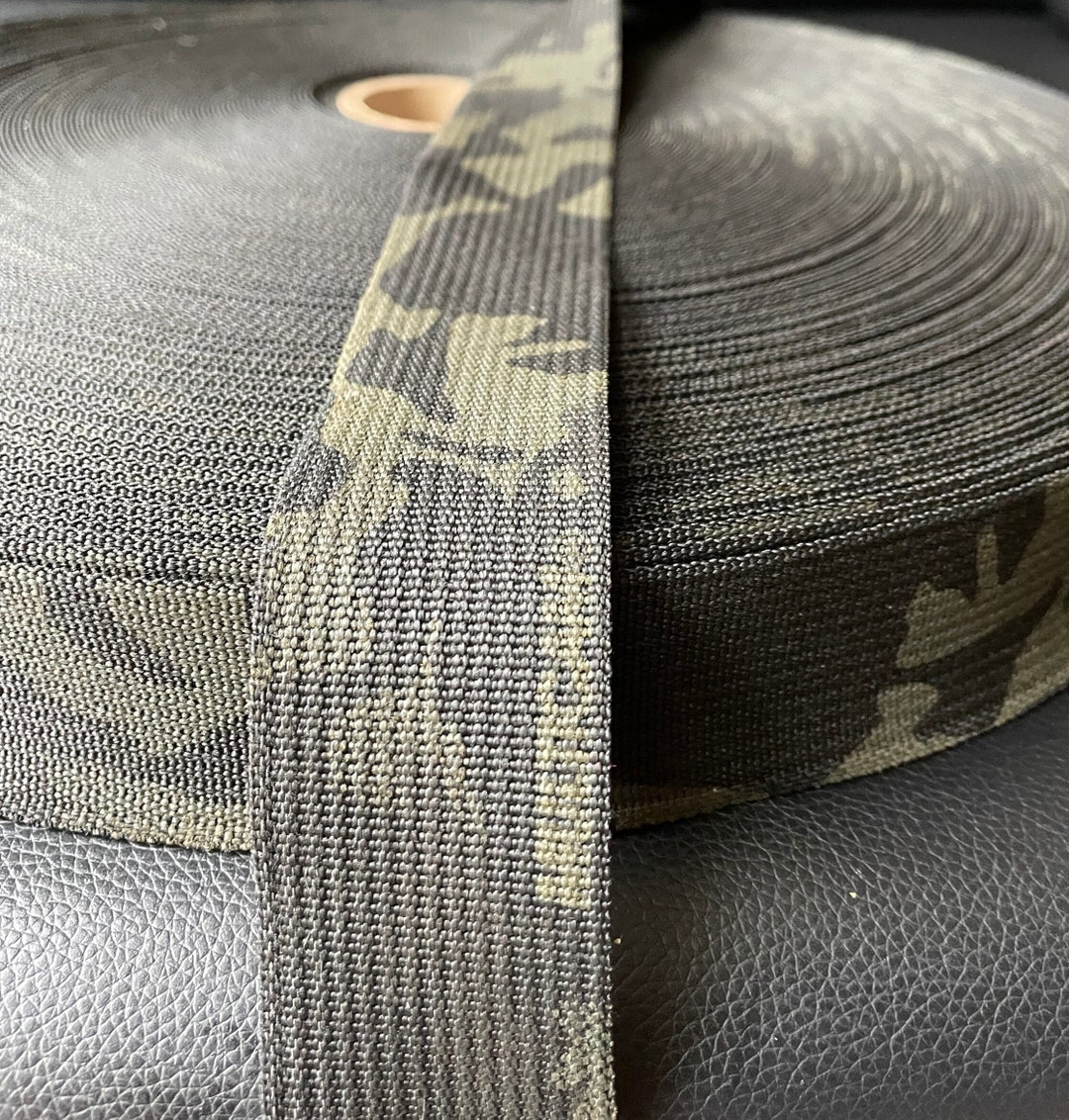 Military Webbing Multicam Black 1.5" Wide Webbing Double Side - Etsy