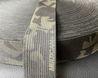 25mm / 1 Double Sided Crye Multicam Black Tubular Webbing - Etsy