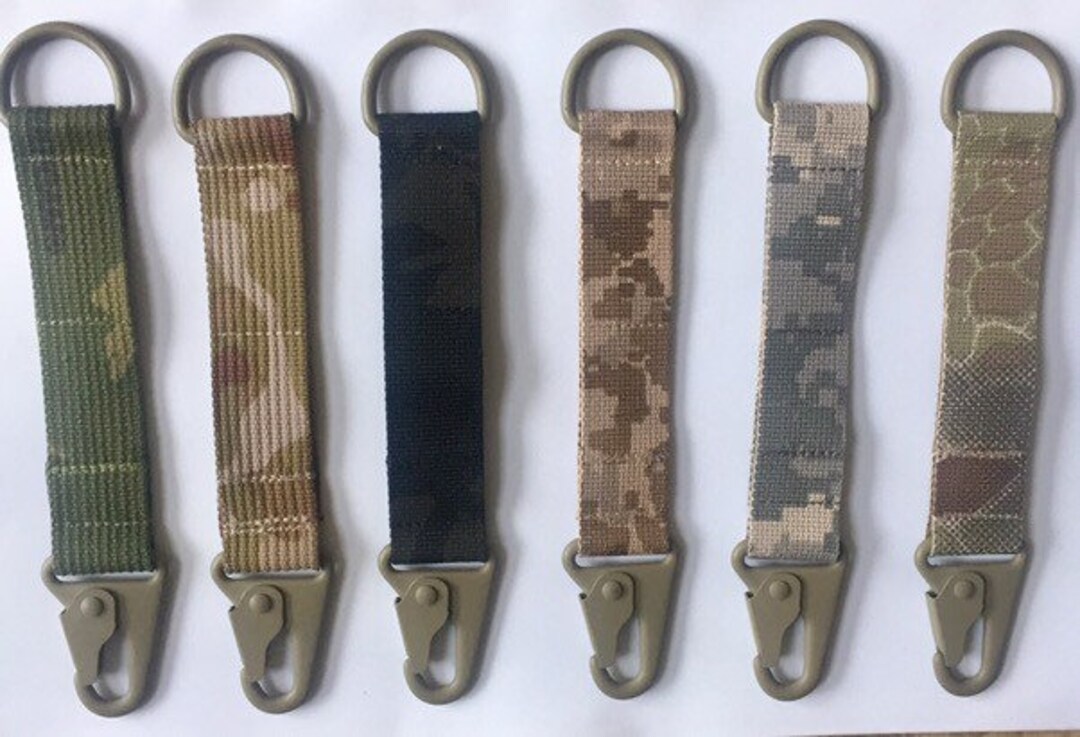 Tactical Key Clip - Utility Clip - Multicam Arid, Multicam Black ...