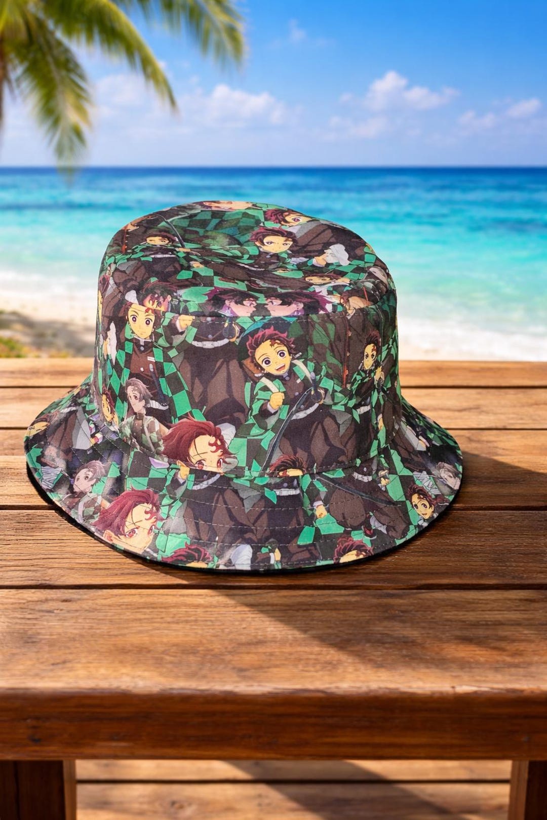 Anime Bucket Hat Dragon Demon Pirate Hero - Etsy