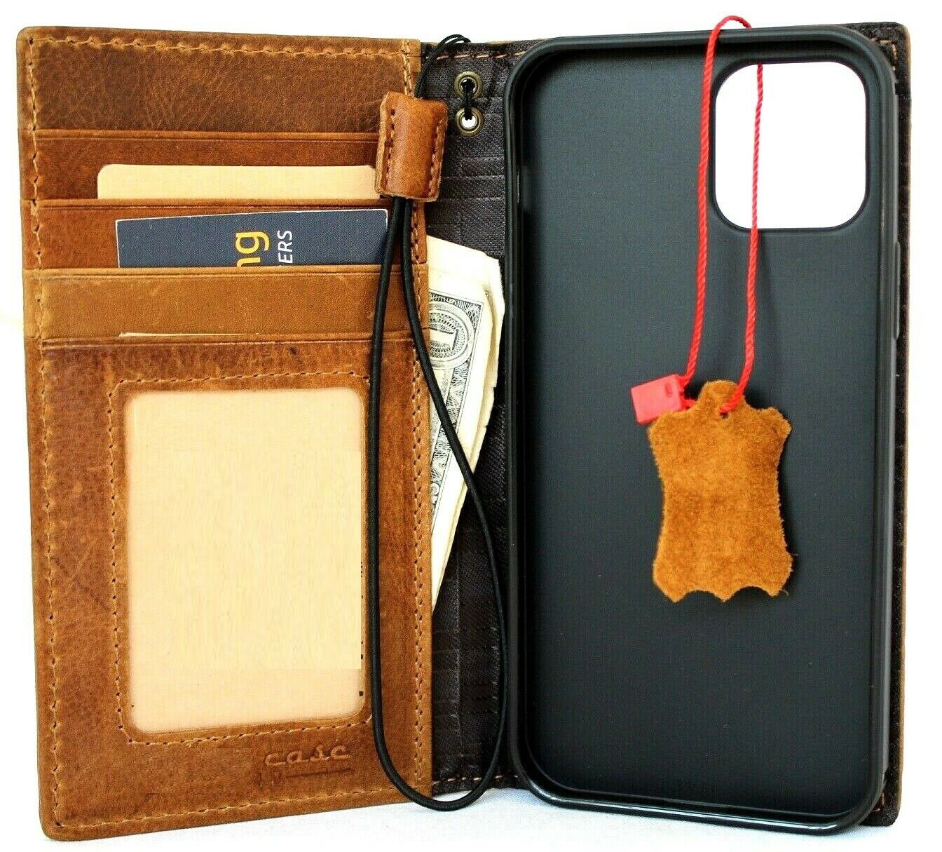 Genuine Handmade Full Leather Case for Apple Iphone 12 Pro | Etsy