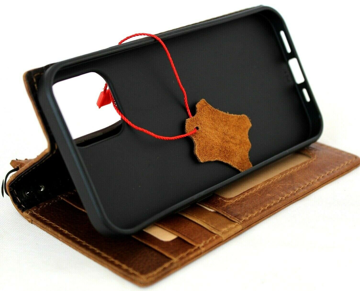 Genuine Handmade Full Leather Case for Apple Iphone 12 Pro | Etsy