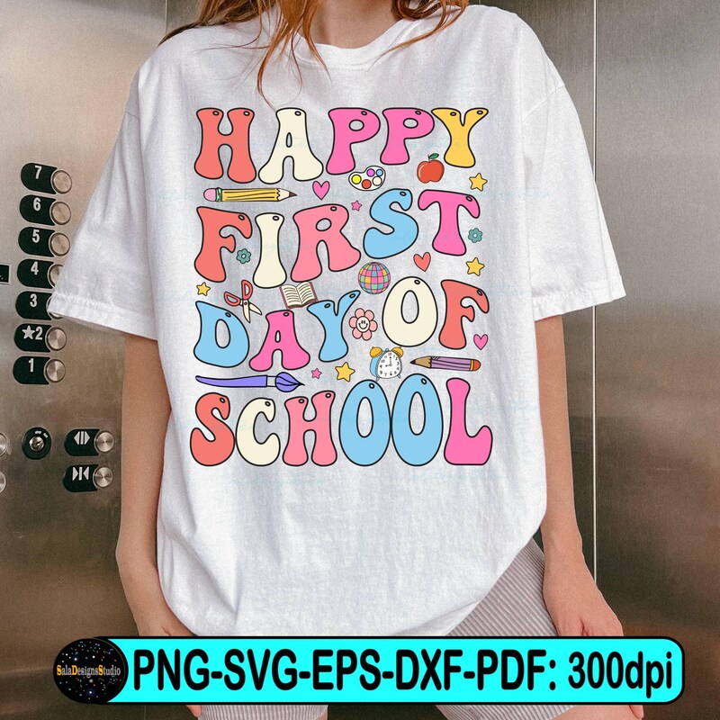 First Day of School Svg - Etsy