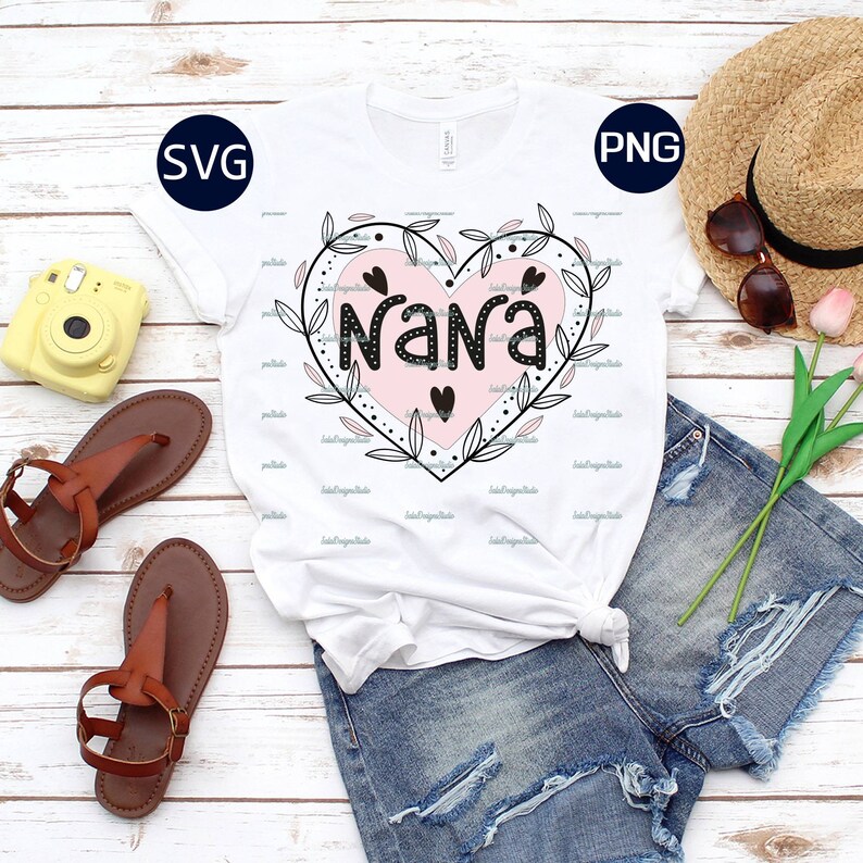 Nana SVG Grandma SVG Png Nana Shirt Svg Grandma Love Svg - Etsy