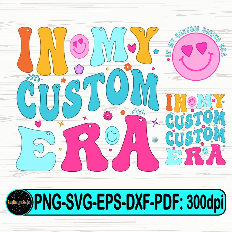 In My Era Wavy Font - Etsy