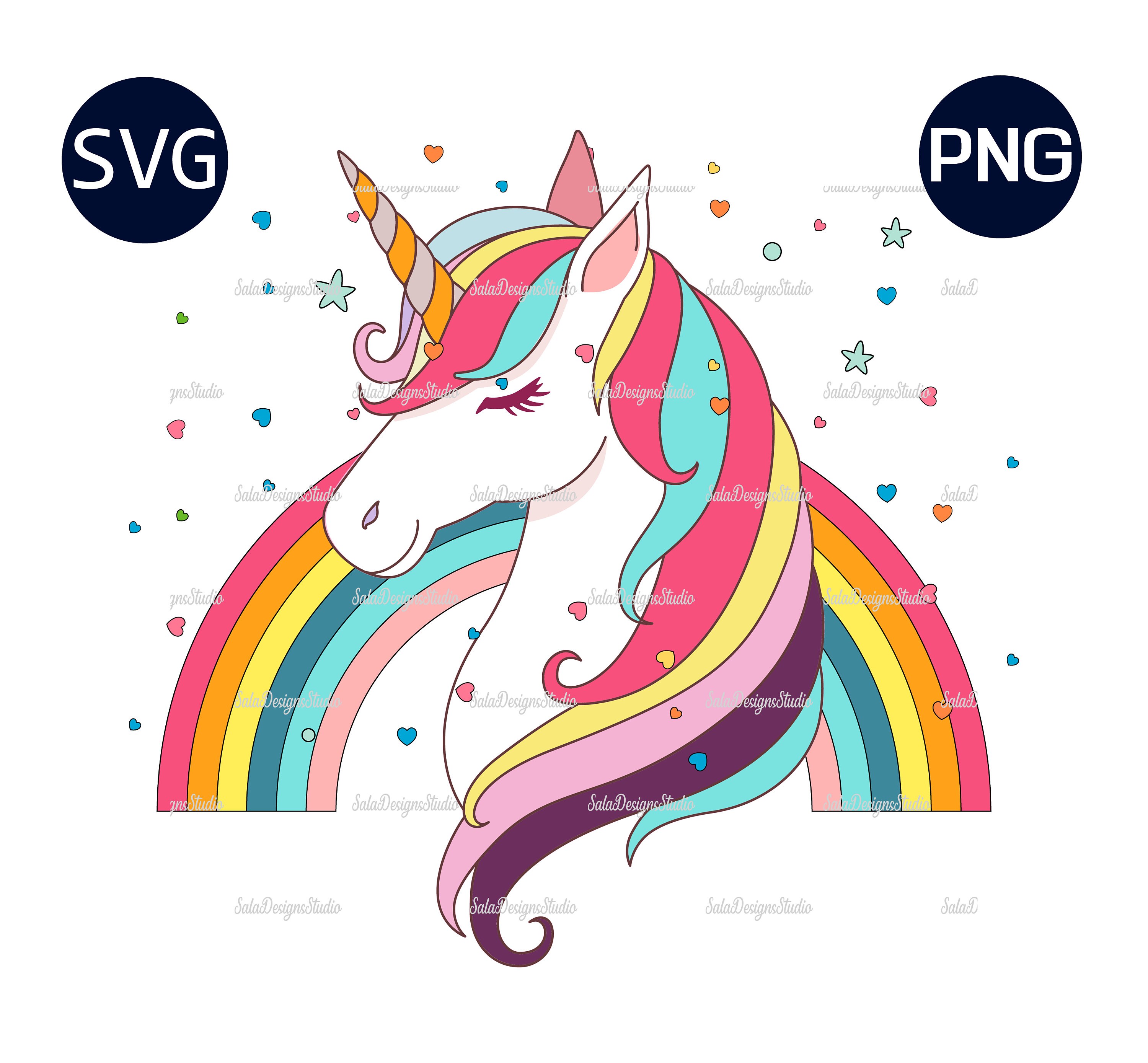 Unicornio SVG Lindo unicornio png svg camisa de unicornio - Etsy México