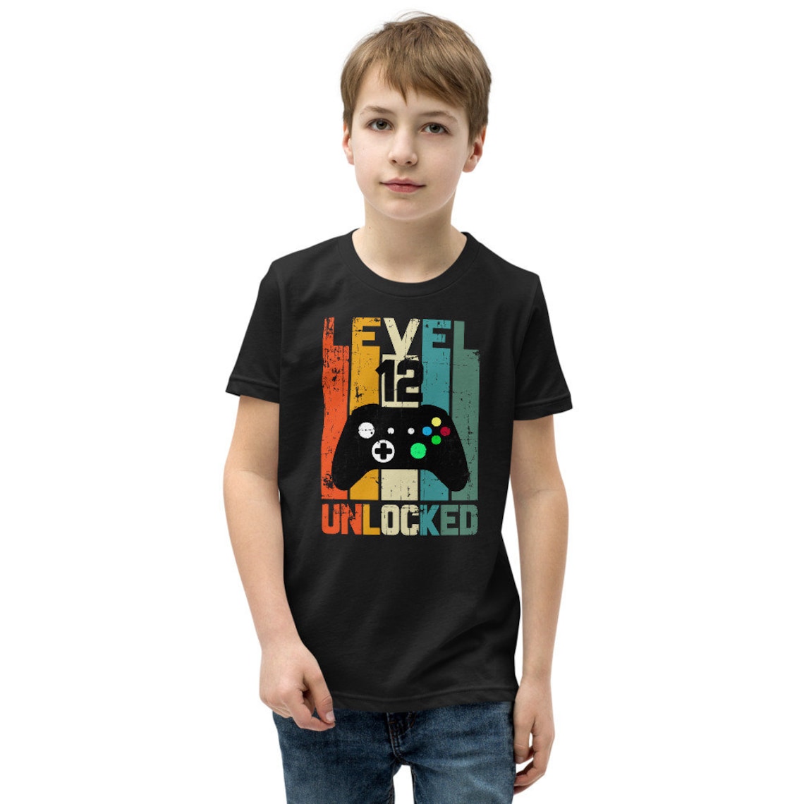 Level 12 Unlocked TShirt/ 12th Birthday Shirt/Gamer Birthday/ | Etsy