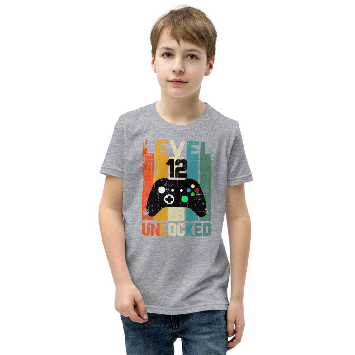 Level 12 Unlocked Tshirt/ 12th Birthday Shirt/gamer Birthday/ - Etsy